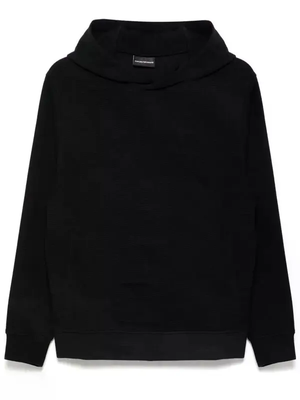 Emporio Armani Logo-patch Hoodie