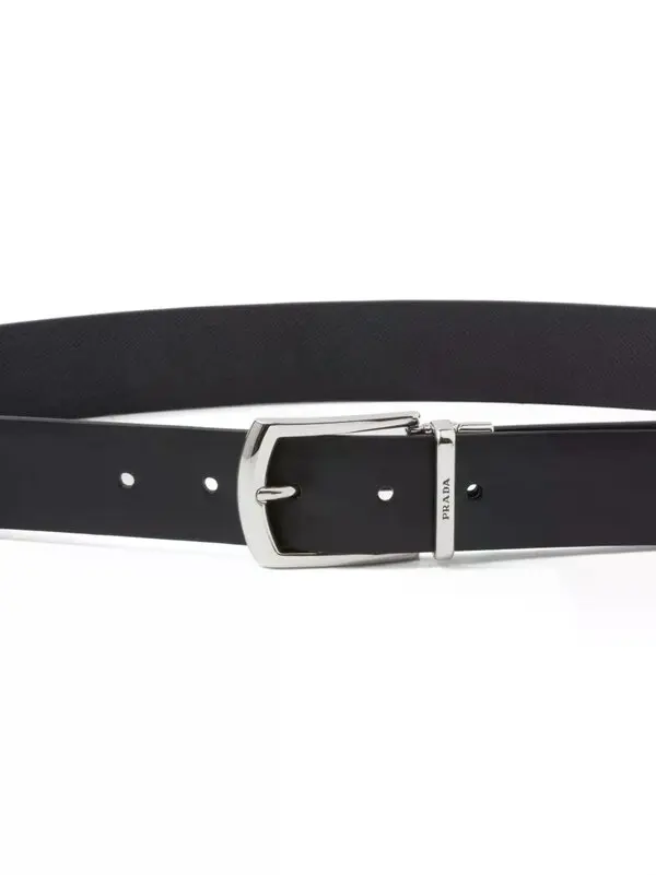 Prada Reversible Saffiano Leather Belt