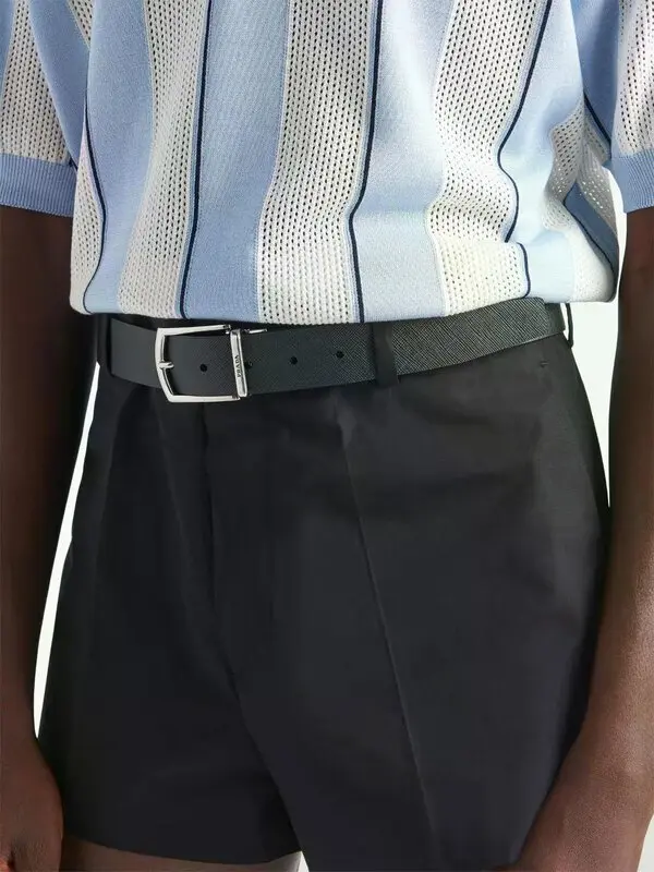 Prada Reversible Saffiano Leather Belt