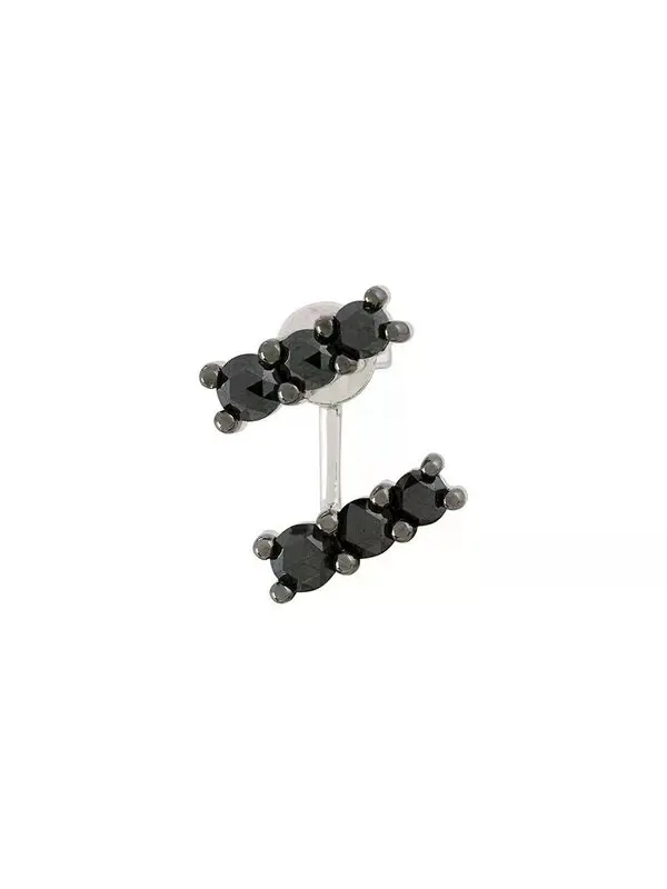 ALINKA 18kt White Gold Lara Diamond Left Earring - Metallic