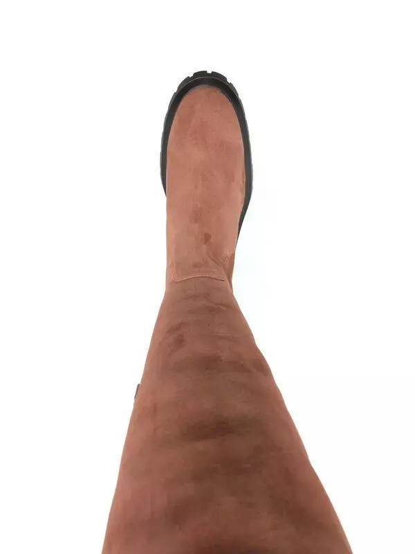 STUART WEITZMAN Bedford Suede Thigh-high Boots