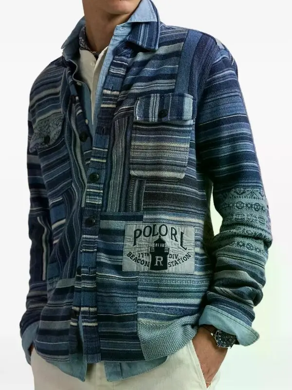 Polo Ralph Lauren Patchwork Cardigan
