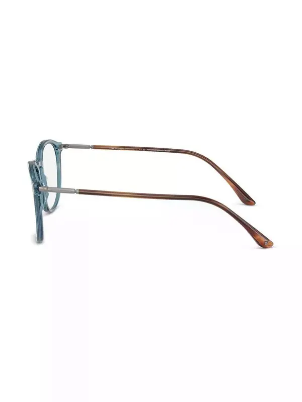Giorgio Armani Logo-engraved Acetate Glasses