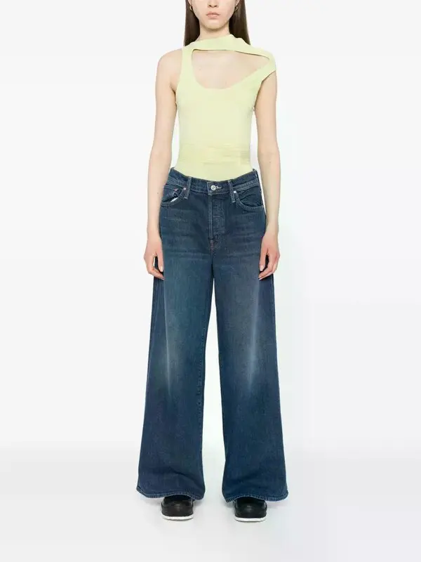 MOTHER Tapered Jeans - Blue