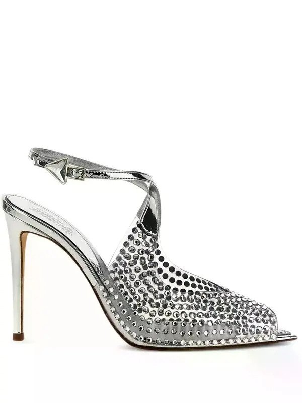 NICOLÒ BERETTA 100mm Beiby Stiletto Sandals