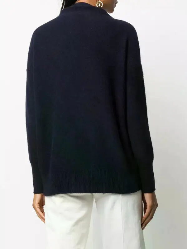 Vince Roll Neck Jumper - Blue