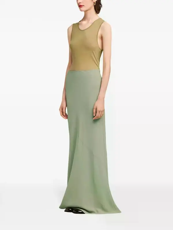 AMI Paris Bias-cut Maxi Skirt