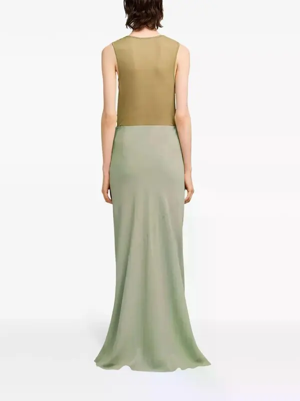 AMI Paris Bias-cut Maxi Skirt