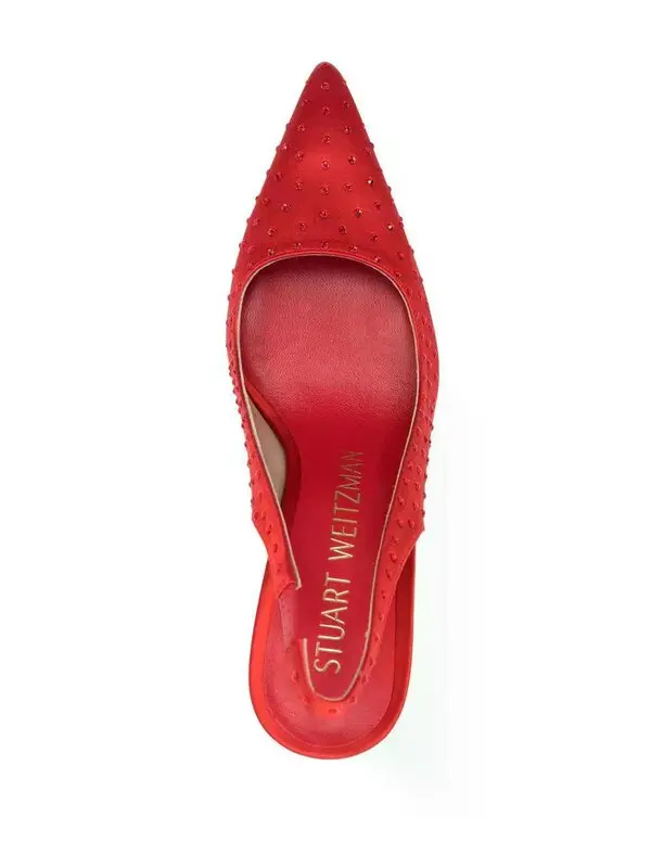 STUART WEITZMAN Say Rhinestone Pumps