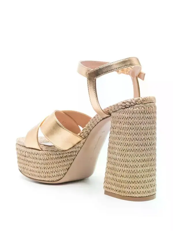 GIANVITO ROSSI 110mm Bebe Sandals