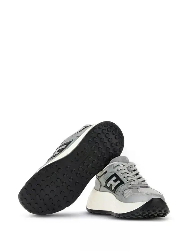 Hogan Side Logo Patch Platform Sneakers