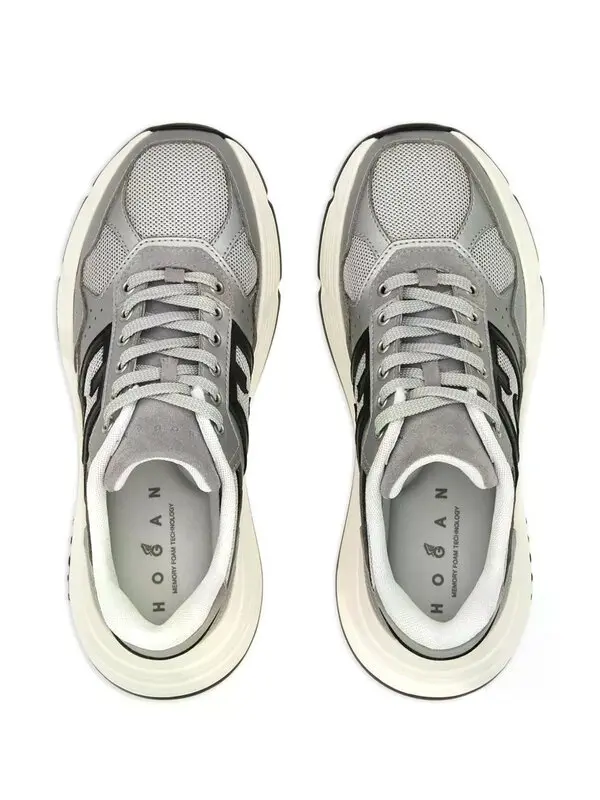 Hogan Side Logo Patch Platform Sneakers