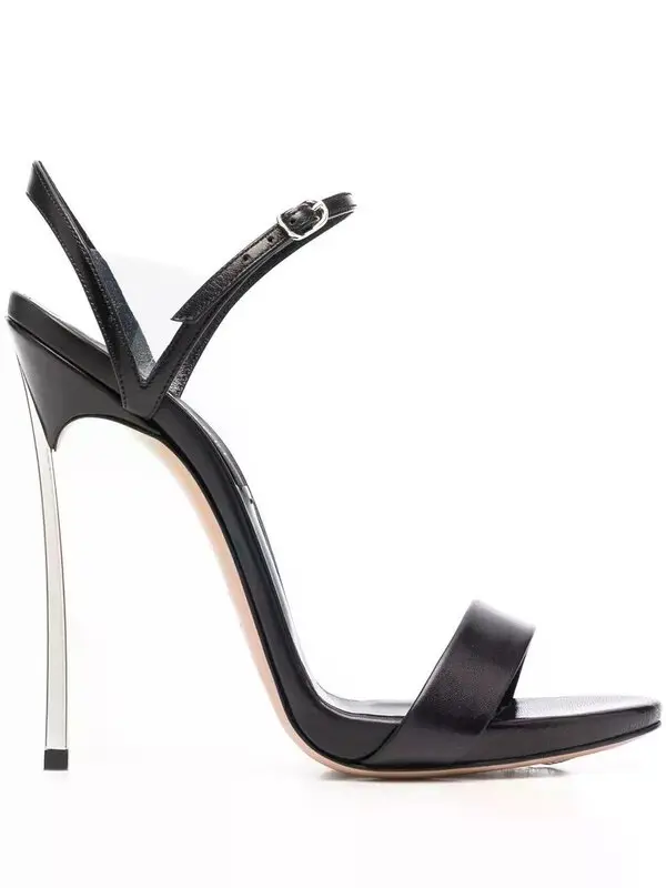 Casadei Leather Open-toe Heeled Sandals