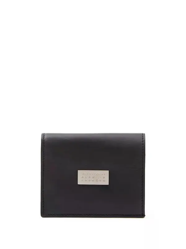 MAISON MARGIELA Bifold Wallet With Numeric Logo - Black