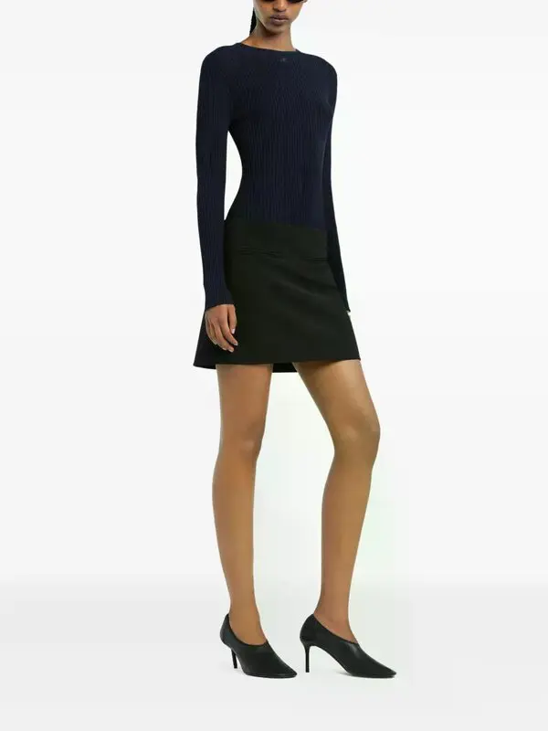 COURREGES Heritage Pockets Mini Skirt