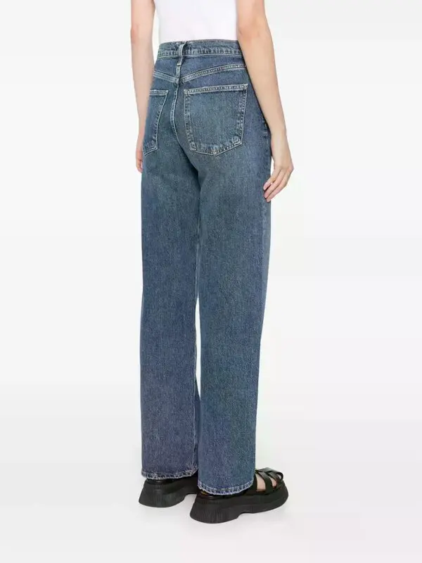 AGOLDE Harper Straight-leg Jeans - Blue