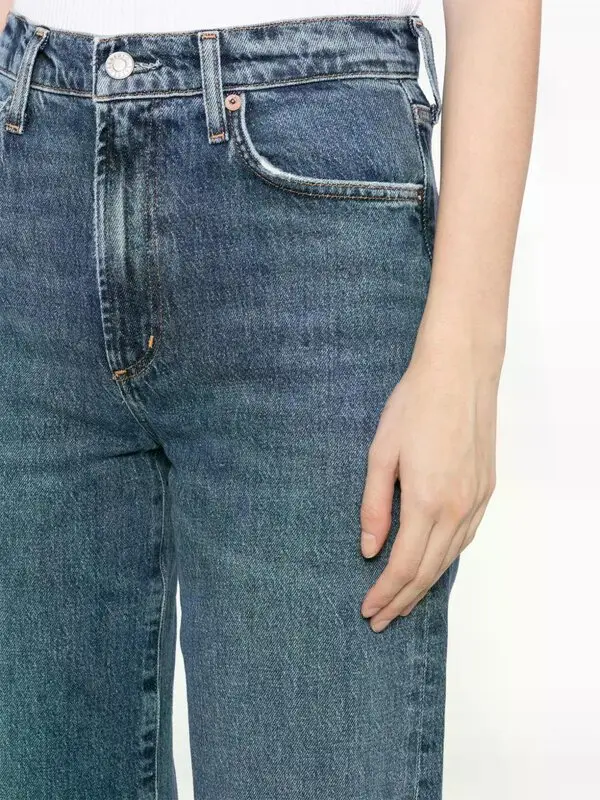 AGOLDE Harper Straight-leg Jeans - Blue