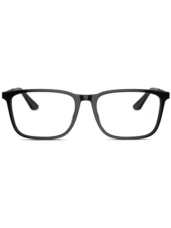Giorgio Armani Rectangle-frame Glasses - Black