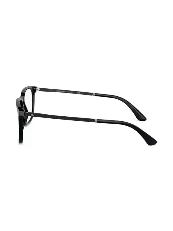Giorgio Armani Rectangle-frame Glasses - Black