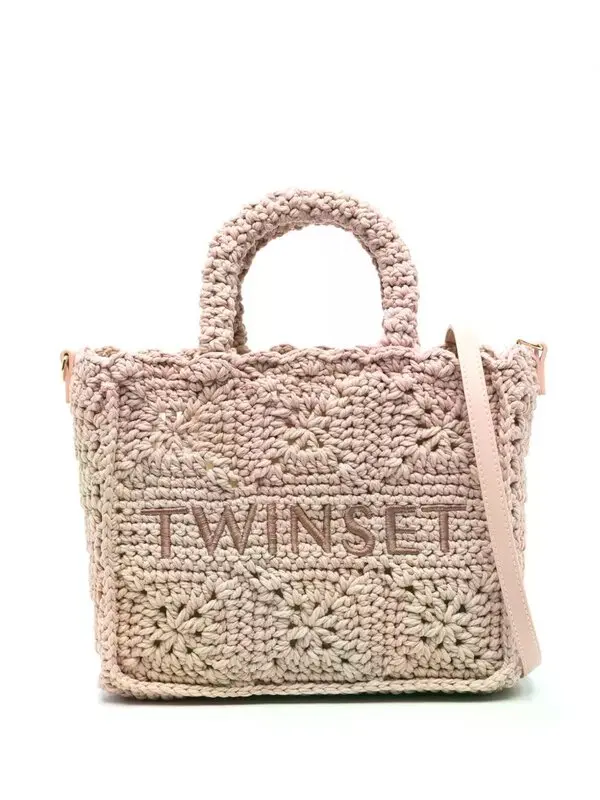 TWINSET Crochet Tote Bag