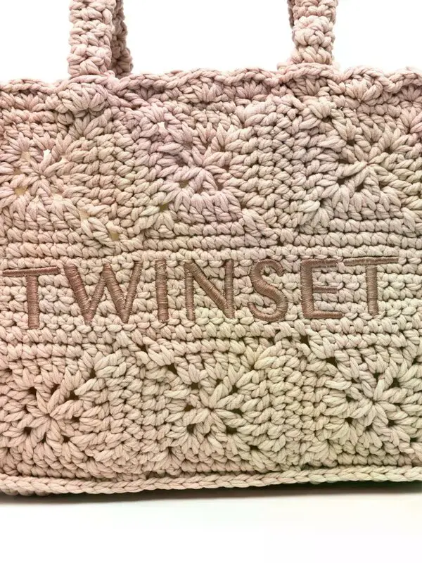 TWINSET Crochet Tote Bag
