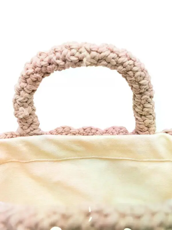 TWINSET Crochet Tote Bag