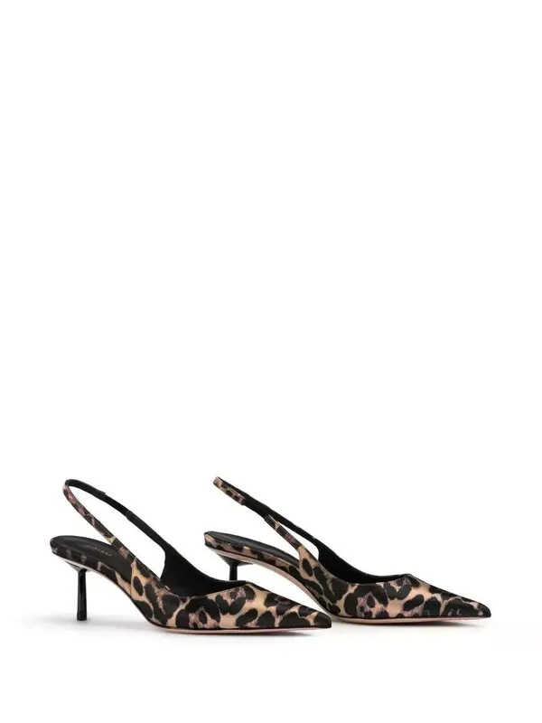 LE SILLA Bella 60mm Leopard-print Pumps
