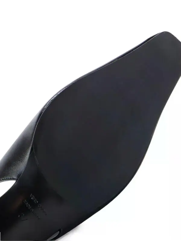 NOTABENE Eleonora Slingback Kitten Pumps - Black
