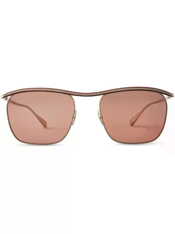 MR. LEIGHT Owsley Square-frame Sunglasses - Silver