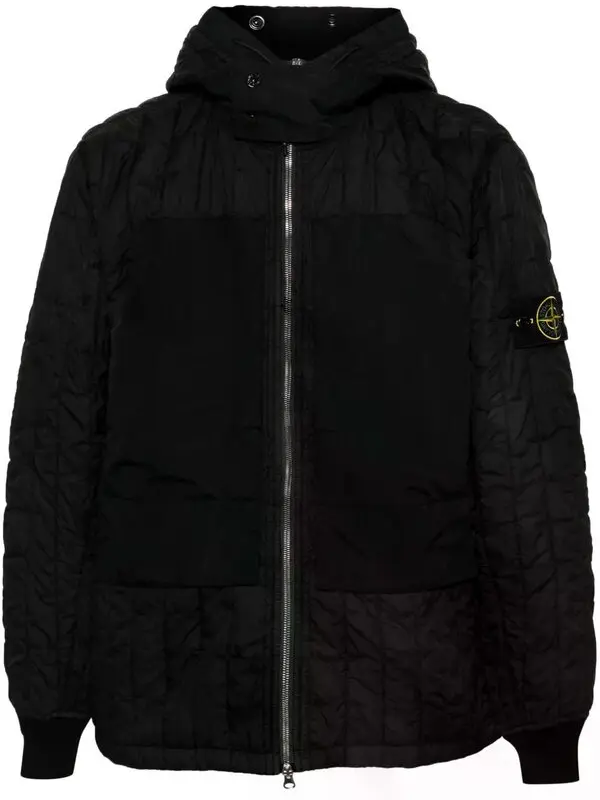 Stone Island Compass-badge Quilted Jacket