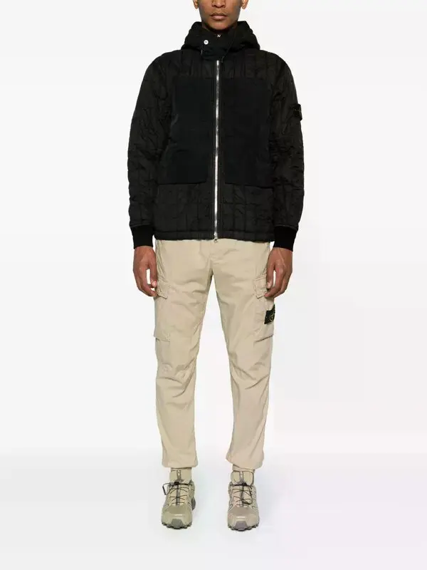 Stone Island Compass-badge Quilted Jacket