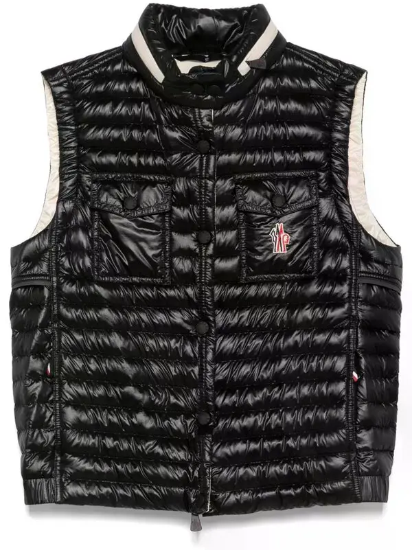 Moncler Padded Gilet - Black
