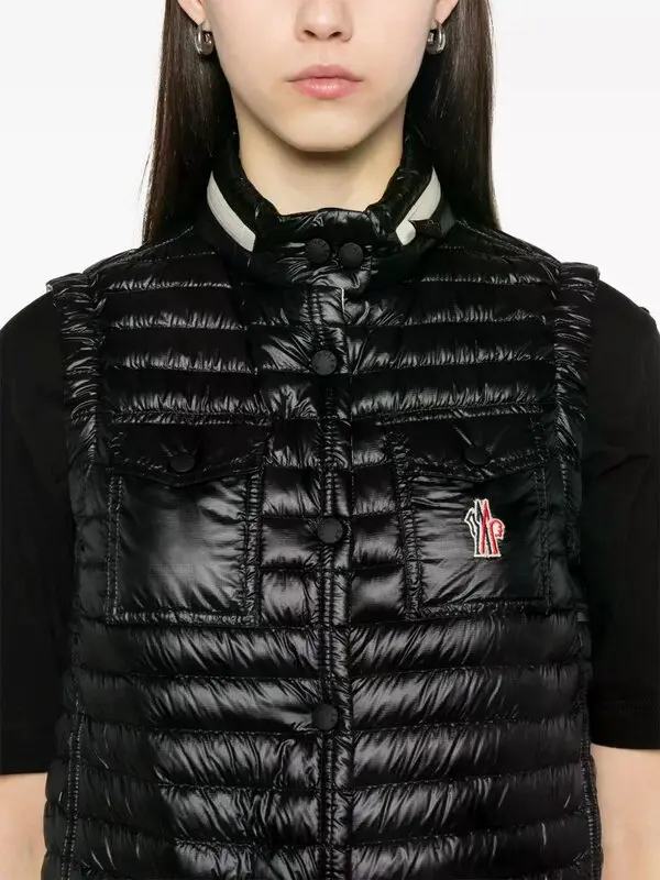 Moncler Padded Gilet - Black