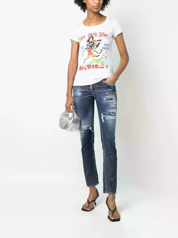 Dsquared2 Distressed-effect Skinny Jeans