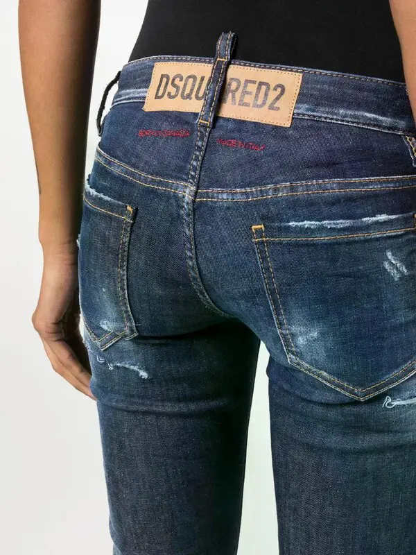 Dsquared2 Distressed-effect Skinny Jeans