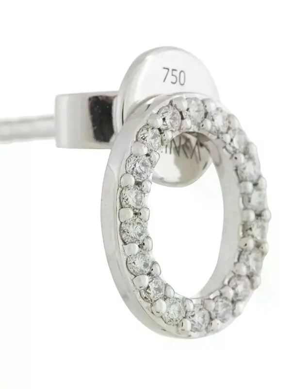ALINKA 18kt White Gold Cloud Diamond Stud Earring