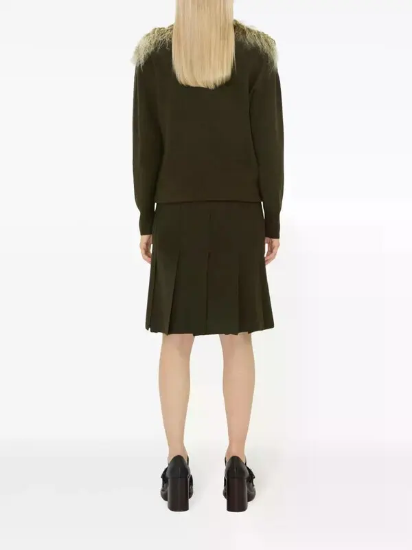Burberry Wool Mini Dress