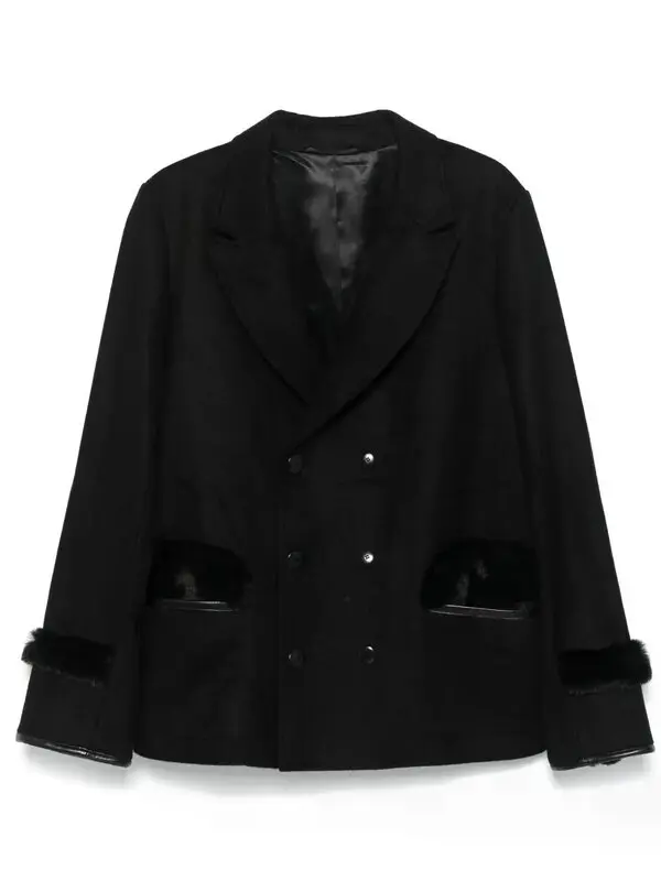 Random Identities Double-breasted Jacket
