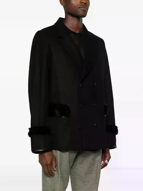 Random Identities Double-breasted Jacket