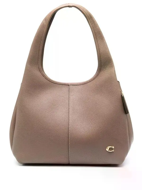 COACH Lana Pebbled-leather Tote Bag - Brown