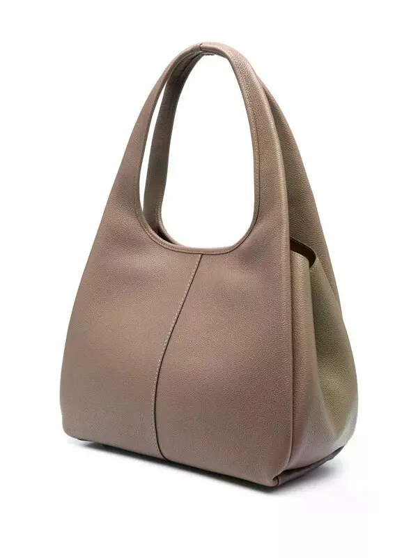 COACH Lana Pebbled-leather Tote Bag - Brown