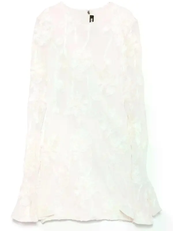 ROTATE BY BIRGER CHRISTENSEN Floral-mesh Mini Dress