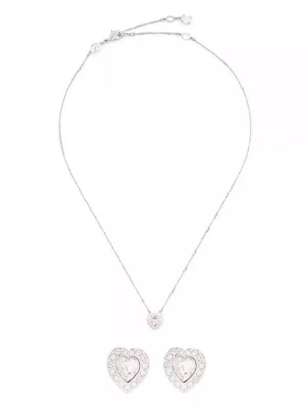 SWAROVSKI Angelic Necklace Set - Silver