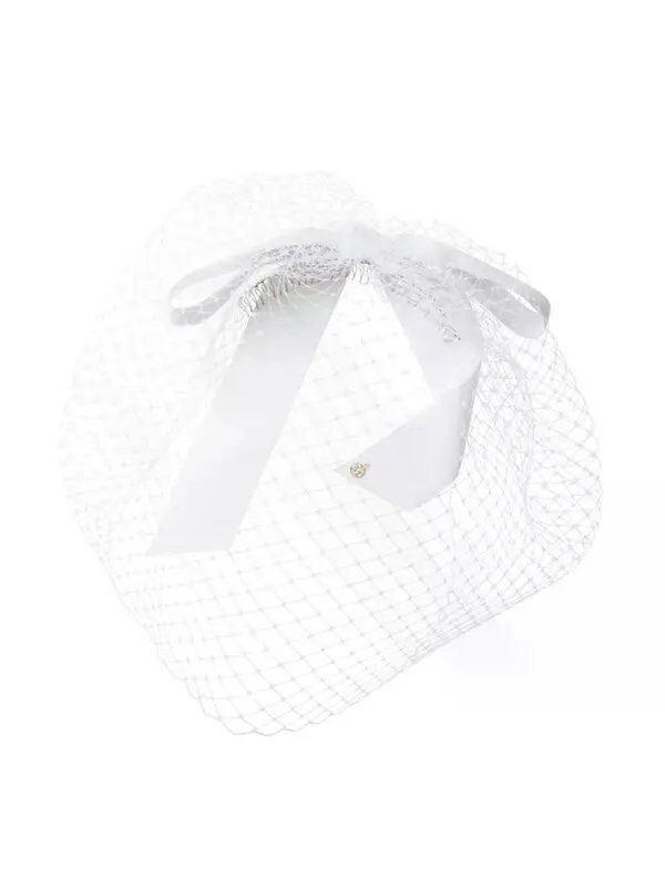 MAISON MICHEL Annie Hair Band - White