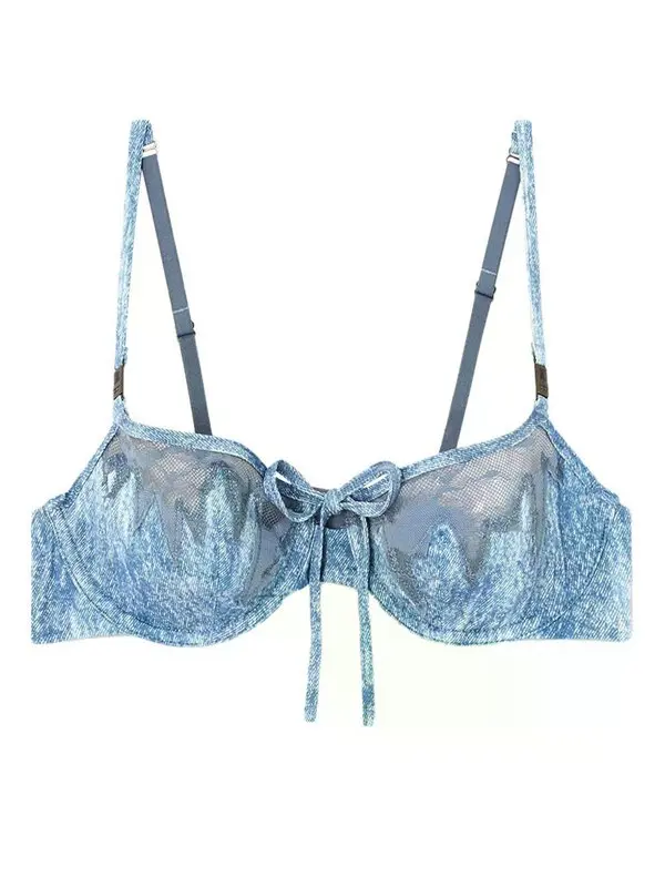 DIESEL® X Savage X Fenty Balconette Bra - Blue