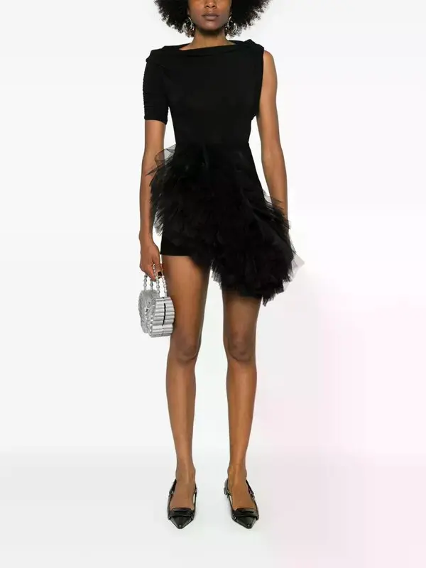 Alchemy Fashions X Lia Aram Tulle-insert Mini Skirt