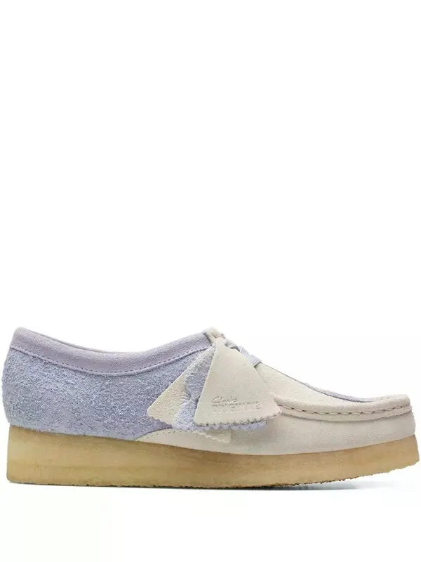 Clarks Wallabee Derby Shoes - Blue