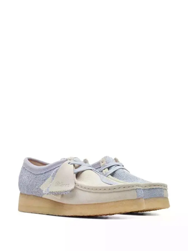 Clarks Wallabee Derby Shoes - Blue