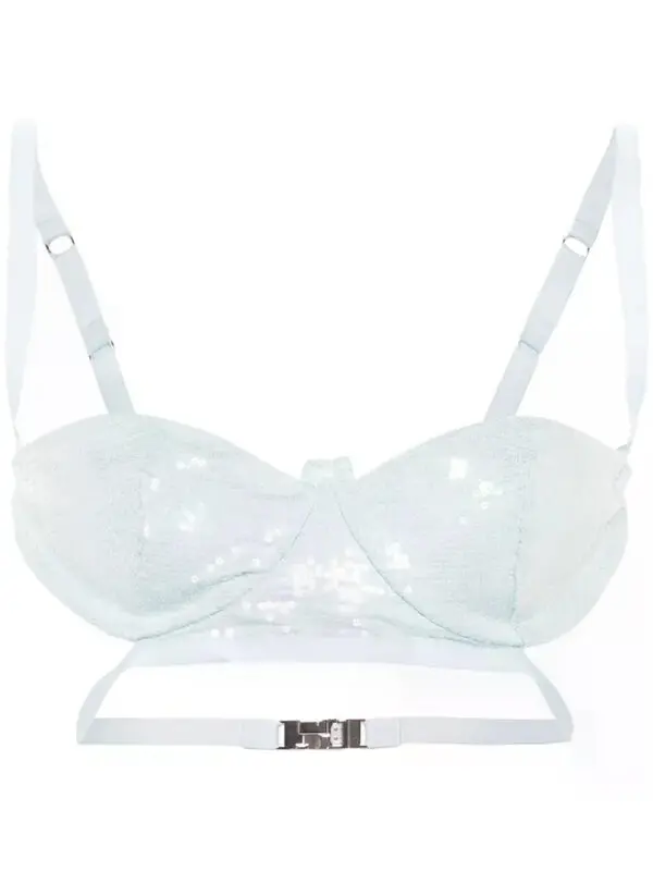 Gcds Sequined Bra Top