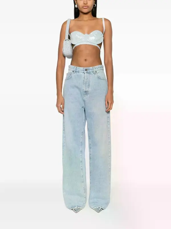 Gcds Sequined Bra Top